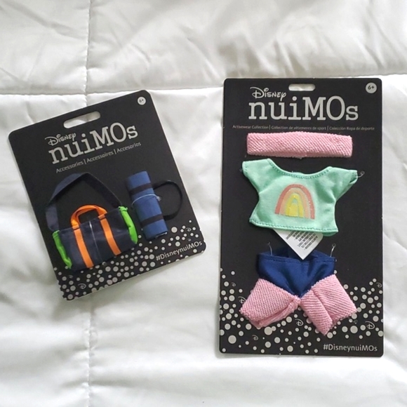 Disney | Toys | Disney Nuimo Workout Outfit And Yoga Mat Bag | Poshmark